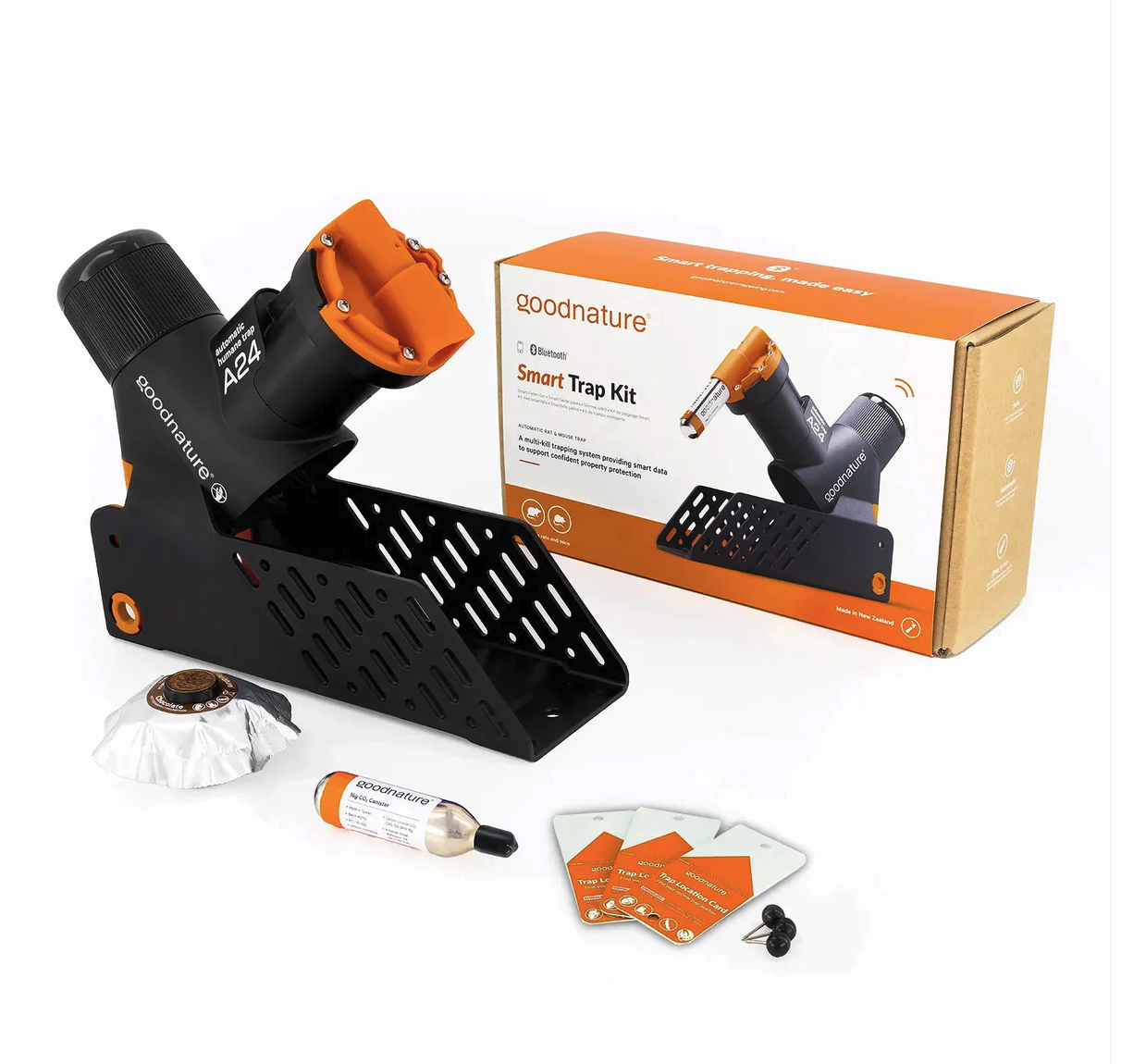 Goodnature A24 Rat & Mouse Trap Kit – Self-Resetting, CO₂ Powered, Tox – Automatic Waterer Parts